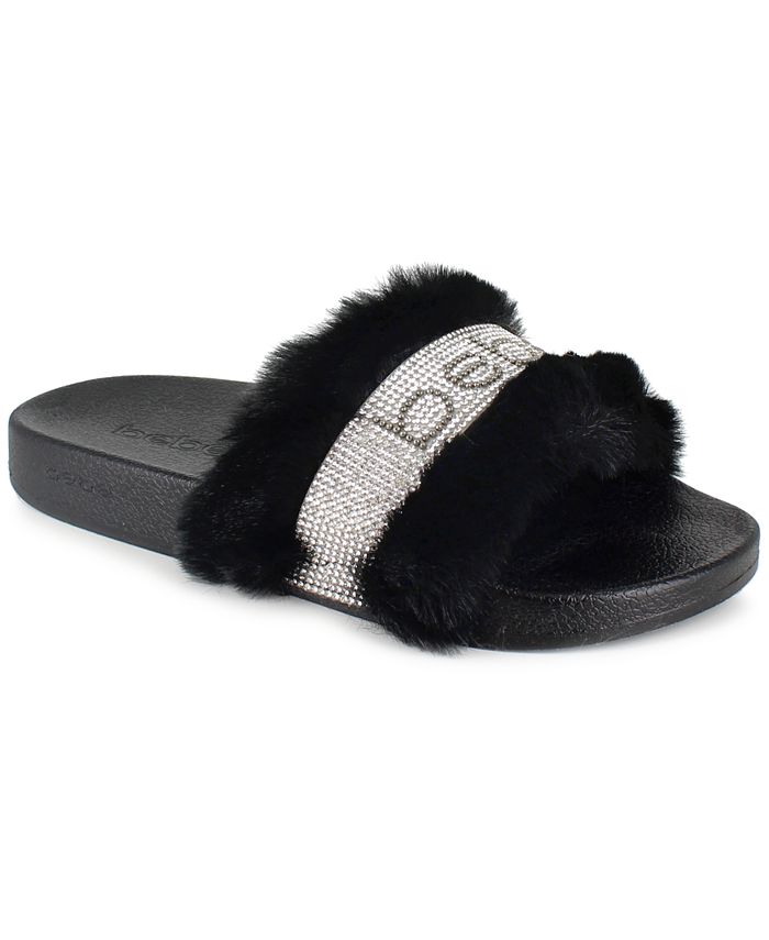bebe Women's Flynna Slide - Macy's