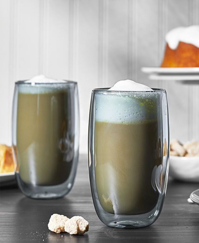 Zwilling Sorrento Latte Glass, Set of 2 - Macy's