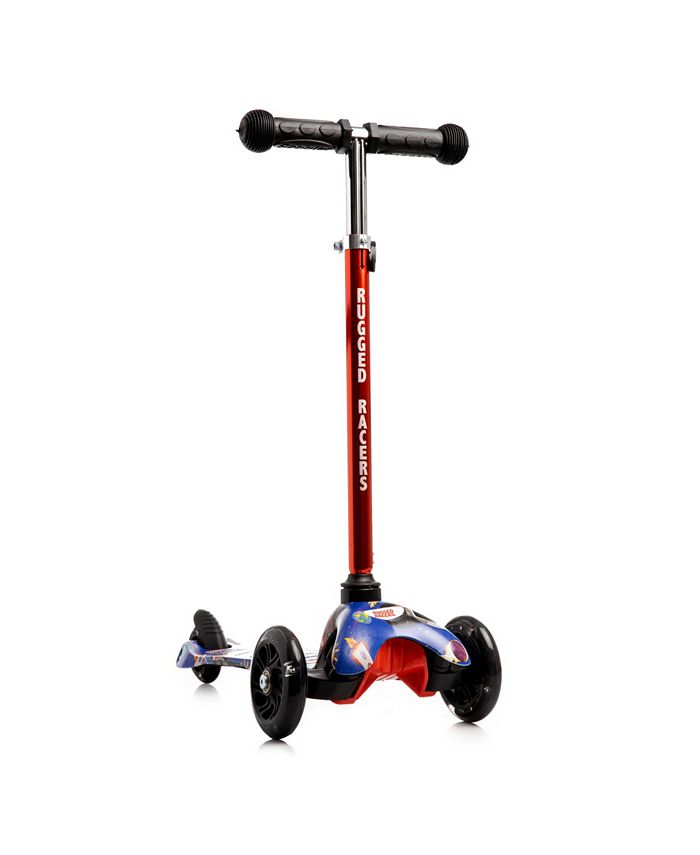 Rugged Racers Kids Scooter with Spaceship Print Design - Macy's