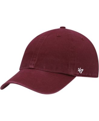 Men's Maroon Clean Up Adjustable Hat - Macy's