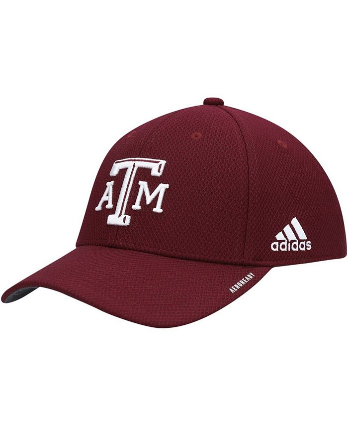 adidas Men's Maroon Texas A&M Aggies 2021 Sideline Coaches Aeroready ...