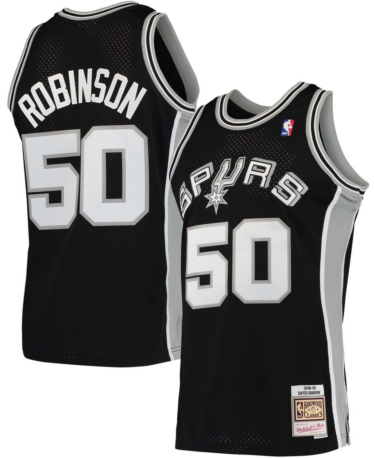 Click here for Mens David Robinson Black San Antonio Spurs Hardwo... prices