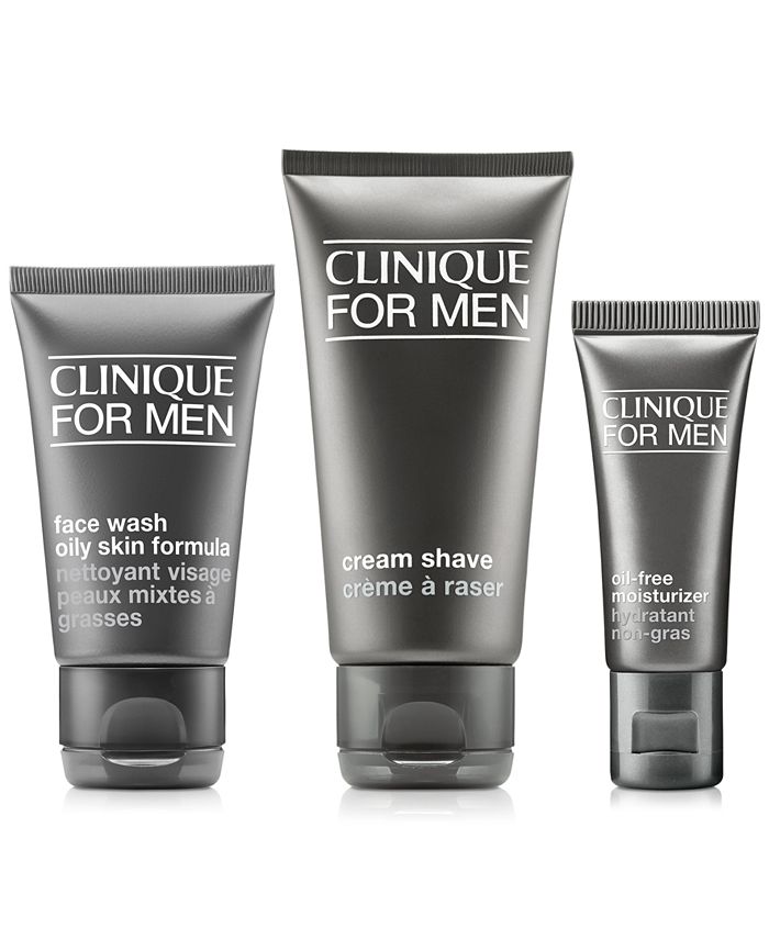 Clinique 3-Pc. Clinique For Men Starter Set - Daily Oil Control - Macy's