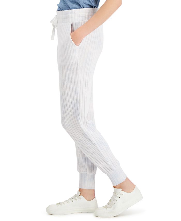 Style & Co Ribbed Jogger Pants, Created for Macy's - Macy's