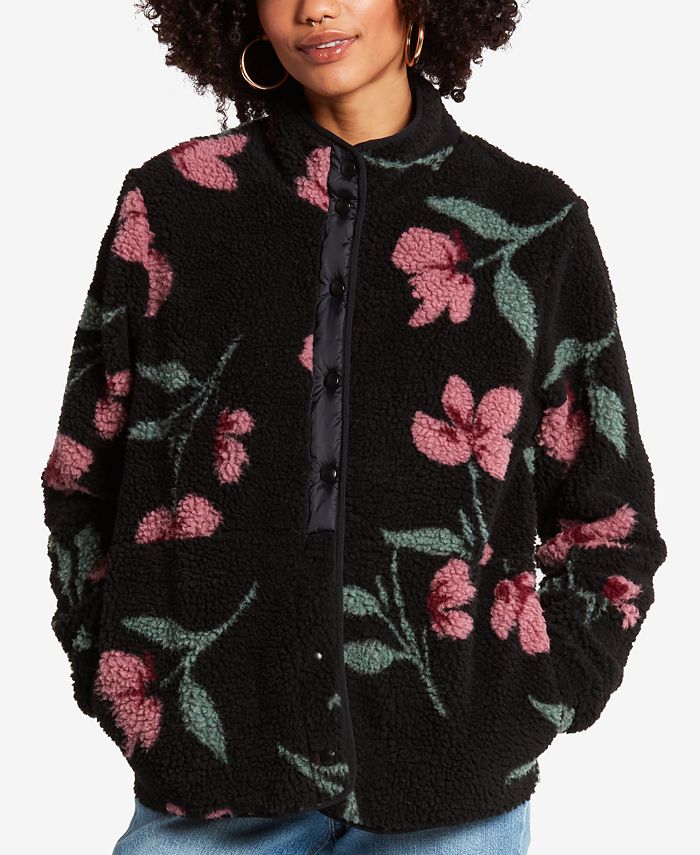 Volcom Juniors' Bloom Box Fleece Sweatshirt - Macy's