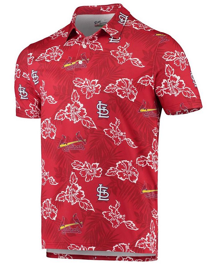 Reyn Spooner Men's Red St. Louis Cardinals Performance Polo Shirt - Macy's