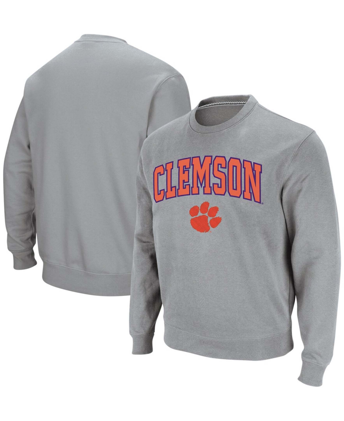 Click here for Colosseum Mens Clemson Tigers Arch & Logo Pullover... prices