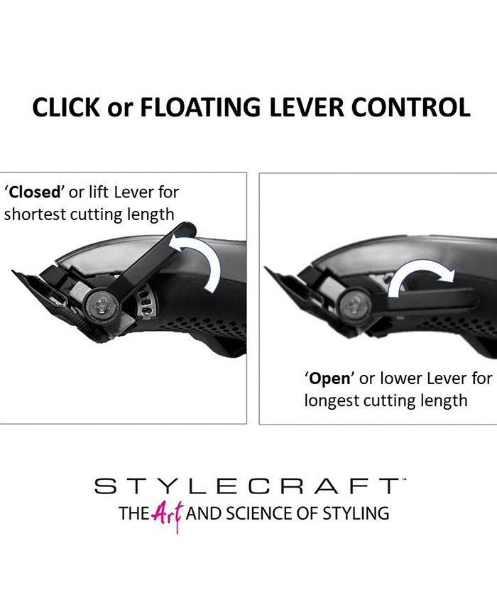 StyleCraft Professional Protégé Cordless Hair Clipper Matte Metallic ...
