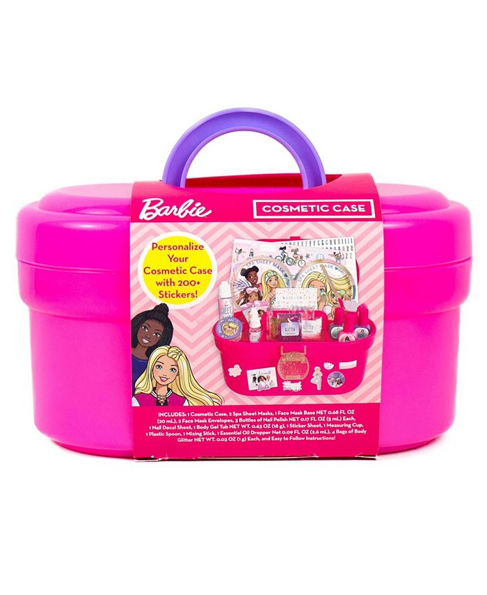 Barbie Cosmetic Case 20 Piece Set - Macy's