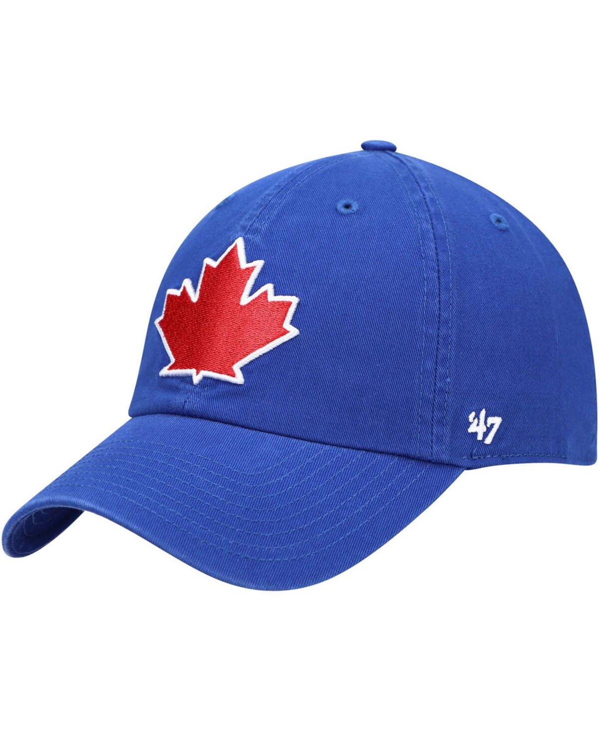 Click here for Mens Royal Toronto Blue Jays Leaf Clean Up Adjusta... prices