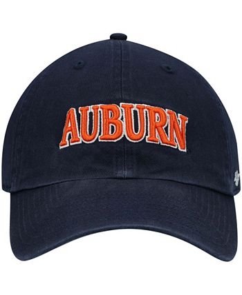 '47 Brand Men's Navy Auburn Tigers Archie Script Clean Up Adjustable ...