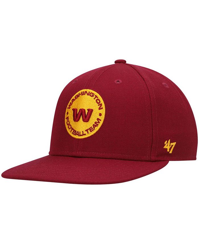 '47 Brand Boys Burgundy Washington Football Team Lil Shot Captain ...
