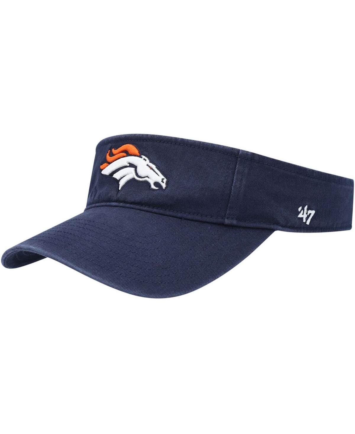 Click here for Mens Navy Denver Broncos Clean Up Visor - Navy prices
