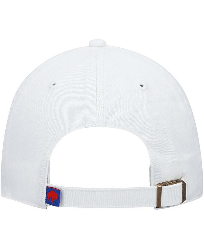 '47 Brand Men's White Buffalo Bills Clean Up Legacy Adjustable Hat - Macy's