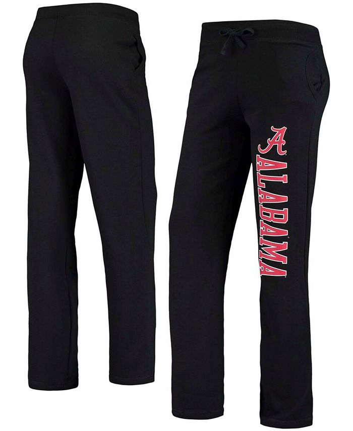 Fanatics Women's Black Alabama Crimson Tide Sideblock Sweatpants - Macy's