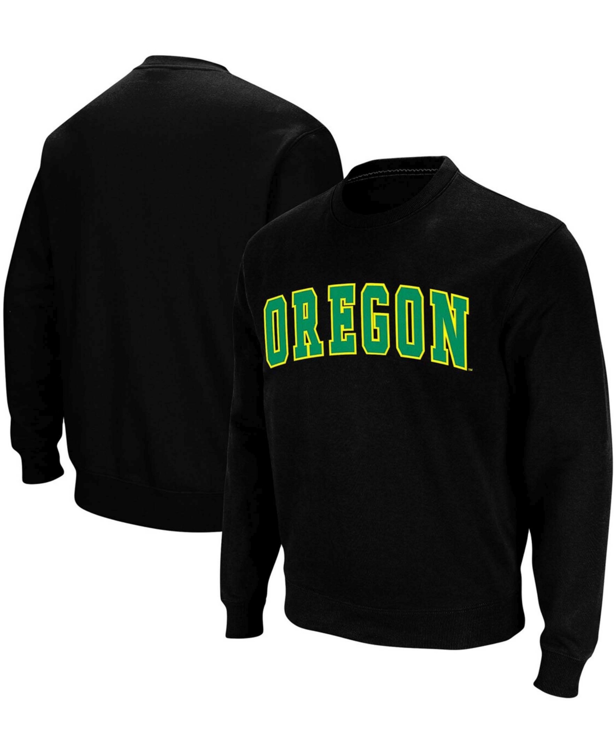 Click here for Colosseum Mens Oregon Ducks Arch and Logo Sweatshi... prices
