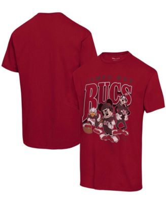 Men's Red Tampa Bay Buccaneers Disney Mickey Huddle T-shirt - Macy's