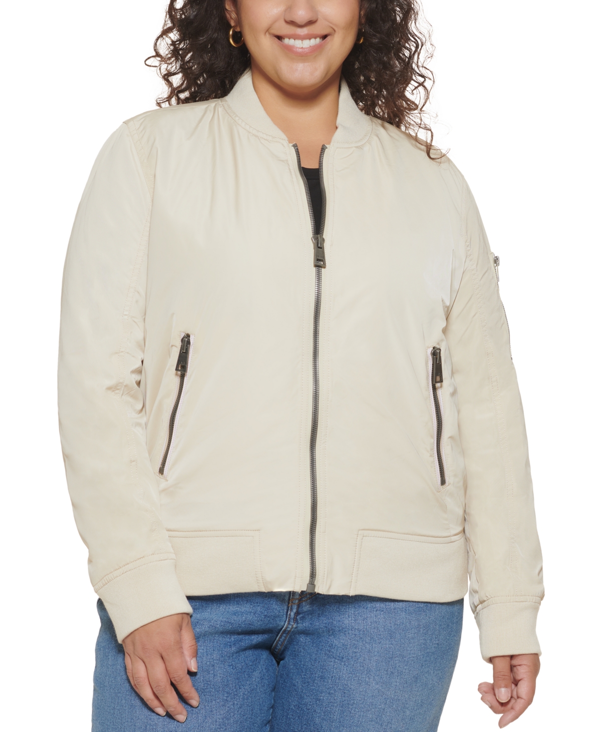 UPC 191900834434 - Levi's Trendy Plus Size Melanie Bomber Jacket ...