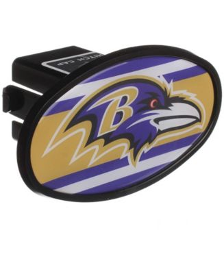 Multi Baltimore Ravens Stripe Oval Fixed 2" Hitch Cover - Macy's