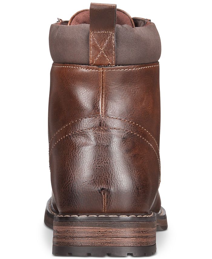 Club Room Men's Westin Lace-Up Boots, Created for Macy's - Macy's