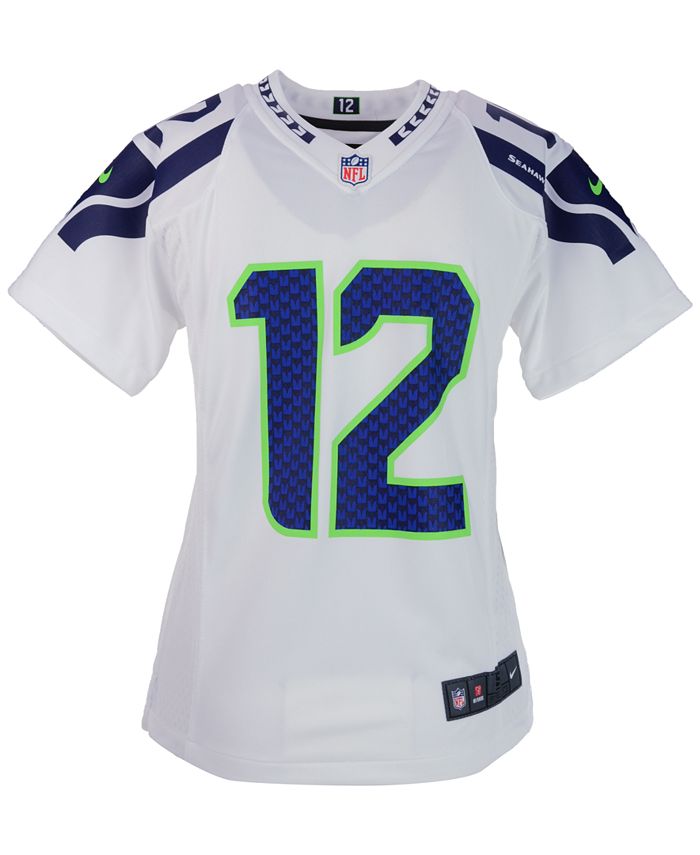 Nike Kids' Twelfth Man Seattle Seahawks Game Jersey, Big Boys (8-20 ...