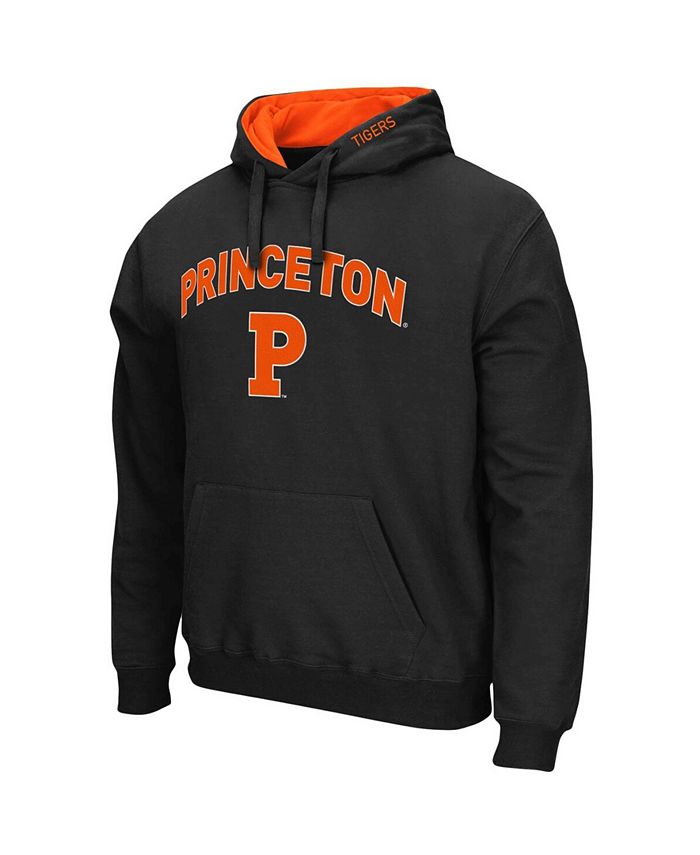 Colosseum Men's Black Princeton Tigers Arch and Logo Pullover Hoodie ...