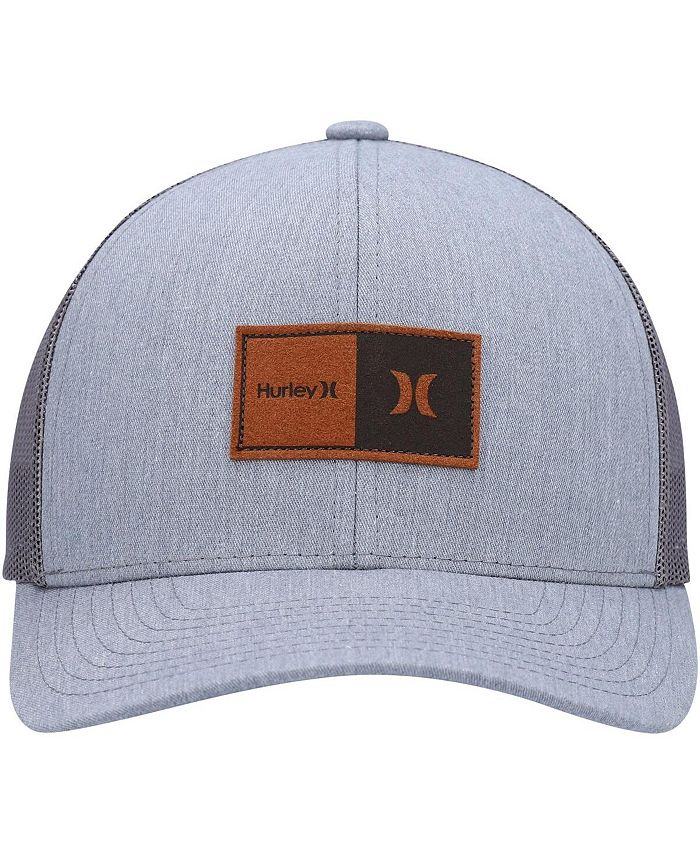 Hurley Men's Gray Fairway Trucker Snapback Hat - Macy's