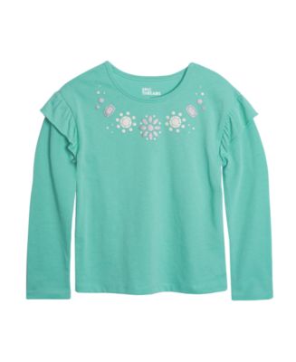 Little Girls Snowflake T-shirt - Macy's