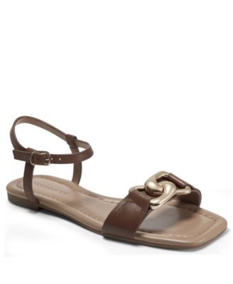 Aerosoles Women's Yoyo Tailored Flat Sandals & Reviews - Sandals ...