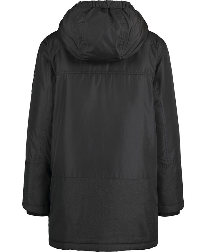 Timberland Big Boys Texture Block Coat - Macy's