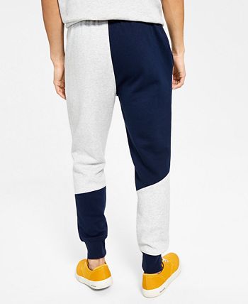 Sun + Stone Men's Varsity Spliced Jogger Pants, Created for Macy's - Macy's