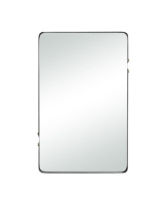 CosmoLiving by Cosmopolitan Contemporary Wall Mirror, 32" x 21" - Macy's