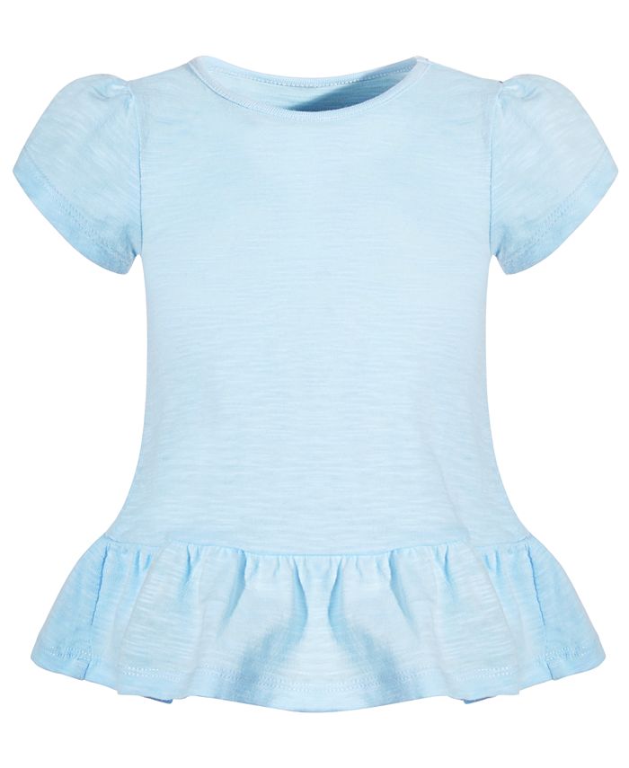 First Impressions Toddler Girls Peplum Cotton Tunic, Created for Macy's ...