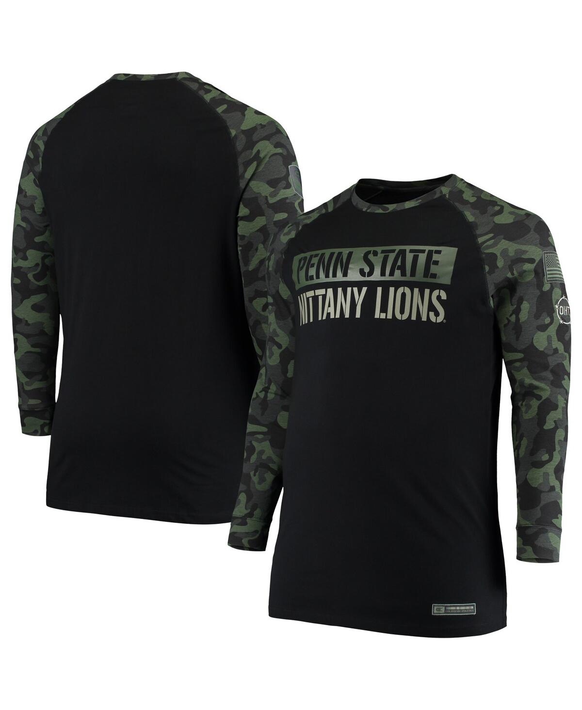 Colosseum Men's Black, Camo Penn State Nittany Lions Oht Military-inspired Appreciation Big ...