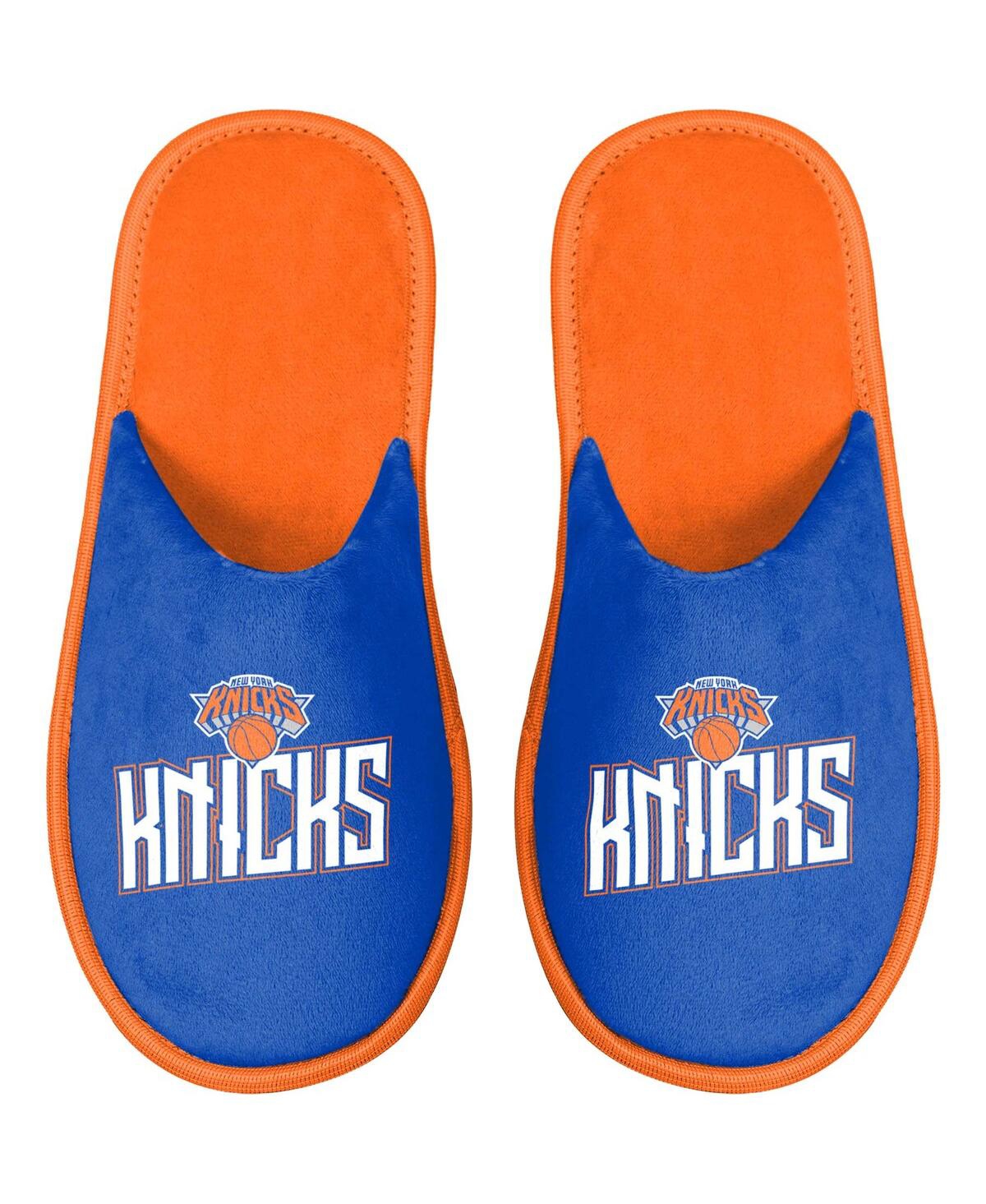 Foco Men's New York Knicks Scuff Slide Slippers In Blue | ModeSens