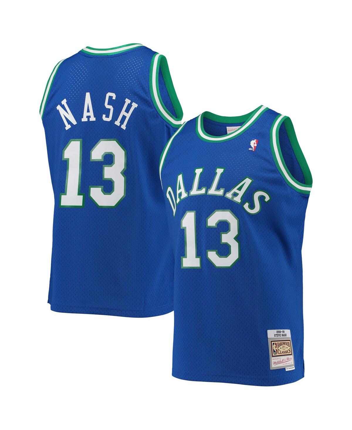 Click here for Mens Steve Nash Blue Dallas Mavericks Hardwood Cla... prices