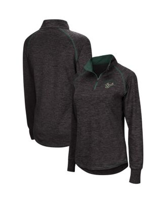 Women's Black South Florida Bulls Bikram Quarter-Zip Pullover Jacket ...