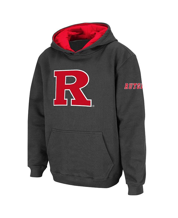 Stadium Athletic Big Boys Charcoal Rutgers Scarlet Knights Big Logo ...