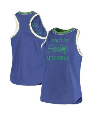 Women's Royal Seattle Seahawks Touchdown Tank Top - Macy's