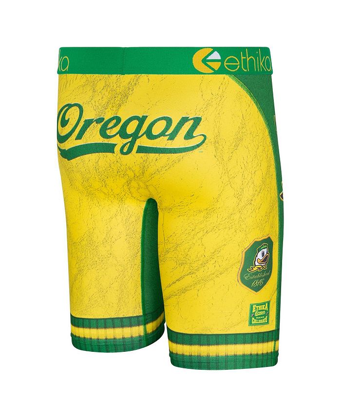 Ethika Men's Green Oregon Ducks Schoolin' Boxers Briefs - Macy's