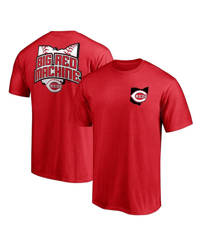 Fanatics Men's Red Cincinnati Reds Hometown Collection Big Red Machine ...