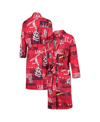 Men's Red St. Louis Cardinals Ensemble Micro fleece Robe - Macy's