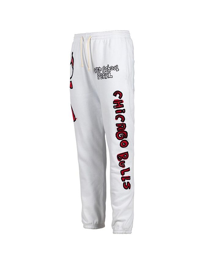 After School Special Men's White Chicago Bulls Sweatpants - Macy's