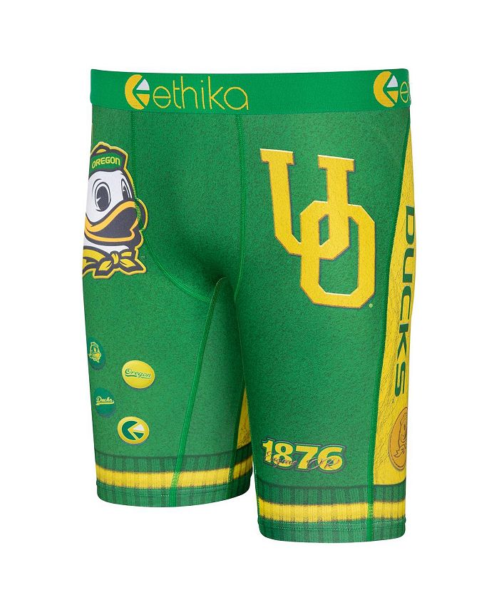 Ethika Men's Green Oregon Ducks Schoolin' Boxers Briefs - Macy's