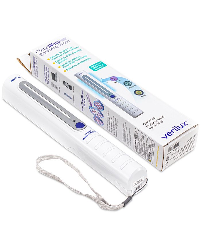 Verilux CleanWave Portable Sanitizing Travel Wand with UV-C Technology ...