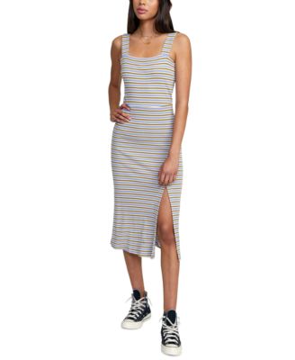 RVCA Juniors' Plateau Midi Dress - Macy's