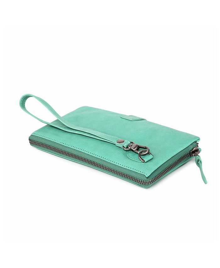 OLD TREND Women's Genuine Leather Snapper Clutch - Macy's