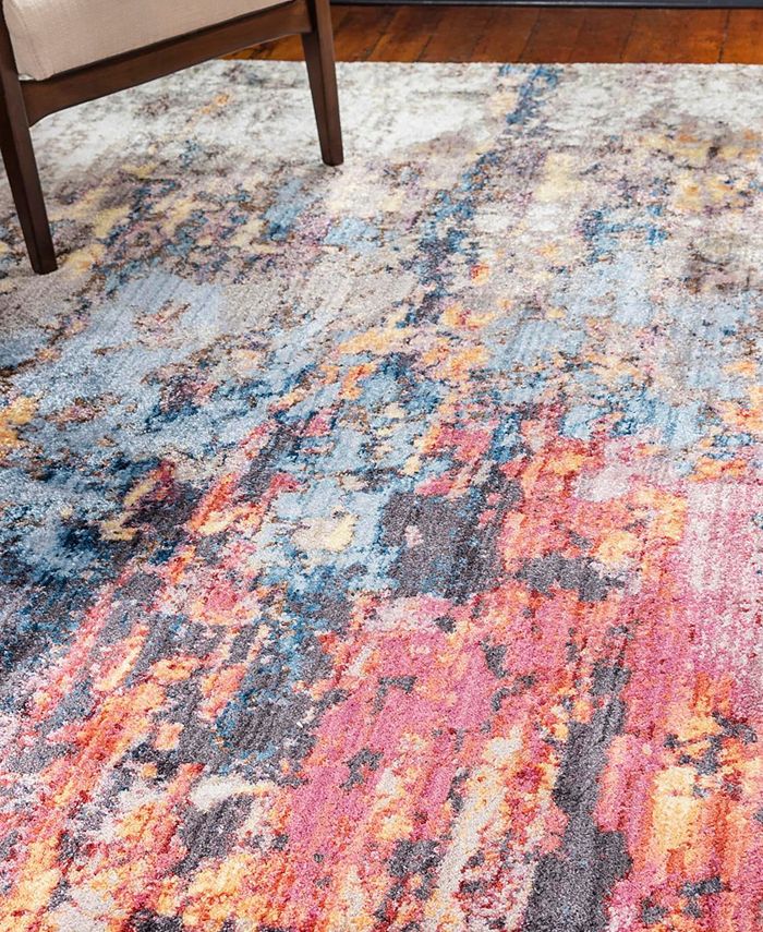 Jill Zarin Chelsea Downtown Jzd009 Multi 8' x 10' Area Rug - Macy's