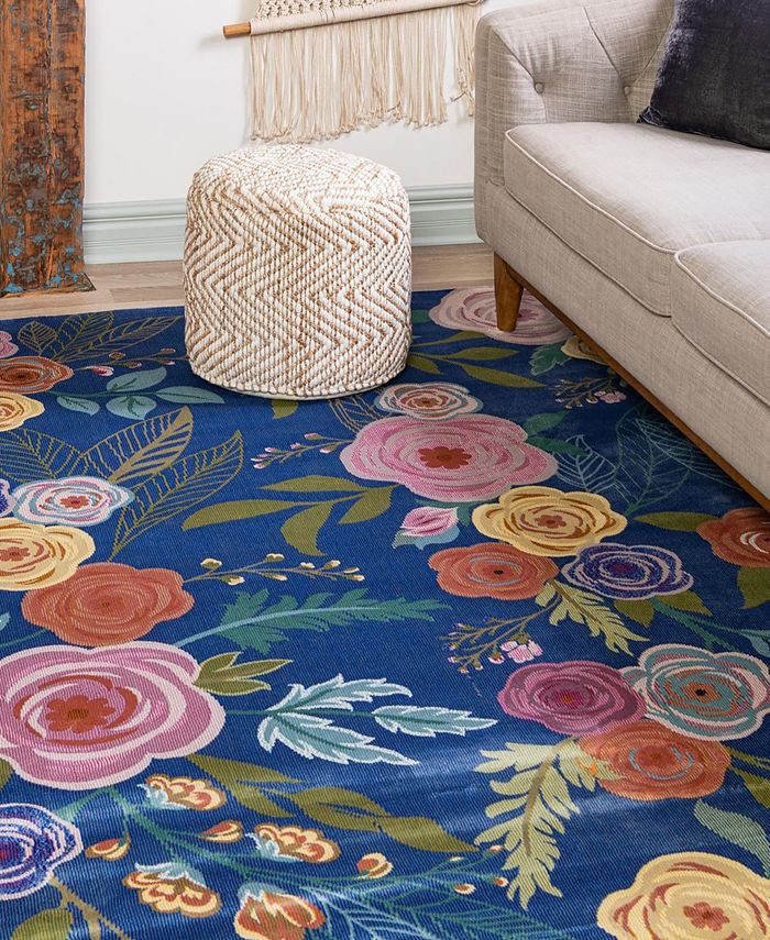 Bayshore Home Prunus Ashley 5'3" x 7'10" Area Rug - Macy's