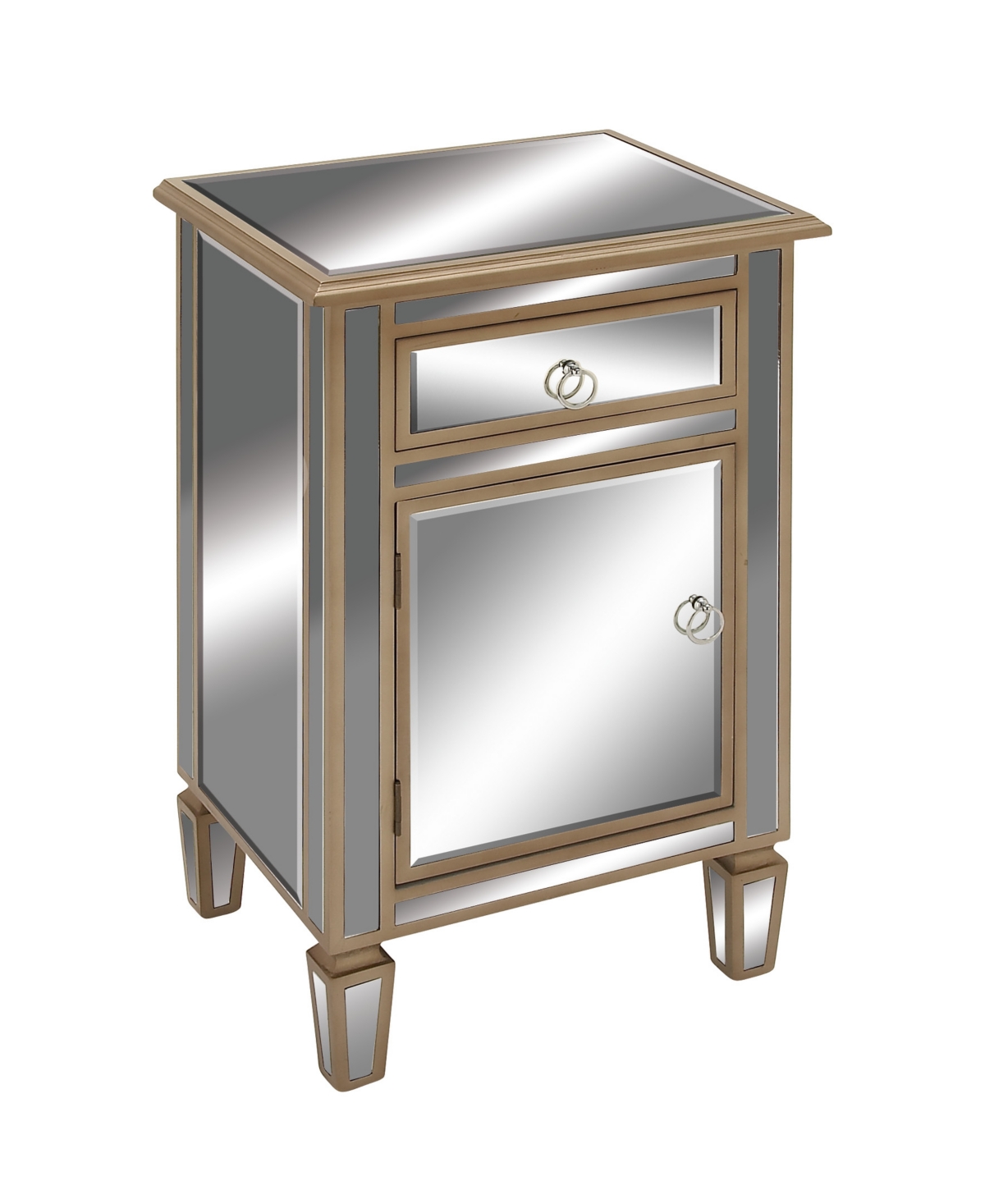Click here for Mirror Glam Cabinet - Beige prices
